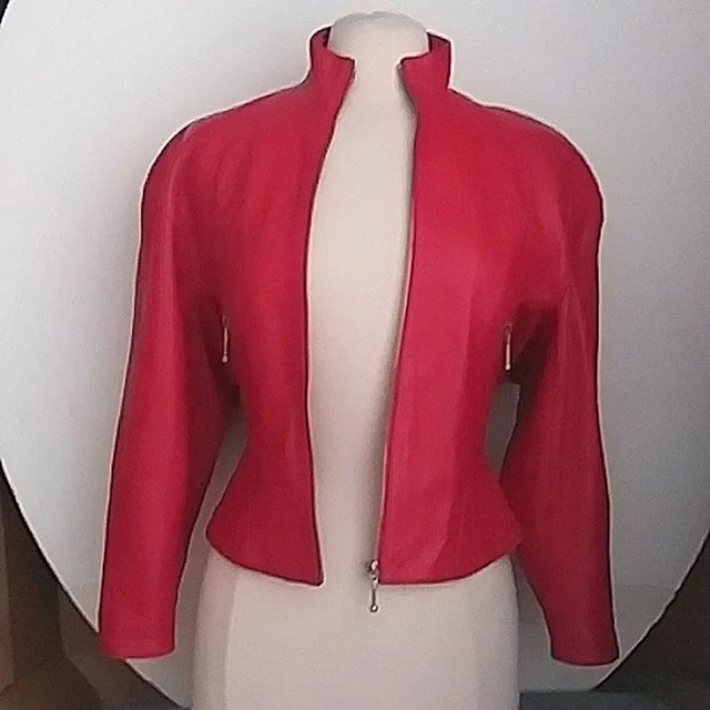 Unbranded | Jackets & Coats | Michael Hoban North Beach Leather Red ...